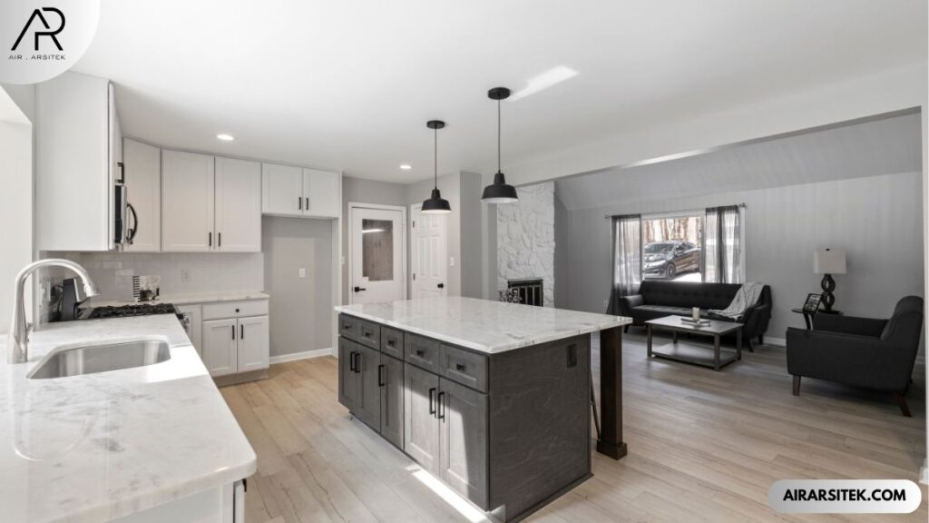 Contoh Jasa Desain Rumah dengan Konsep Open Space - Air Arsitek